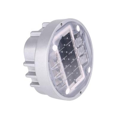 China Aluminum Pavement Reflective Glass Cat Eye Road Studs with High Reflection Blue LED for sale