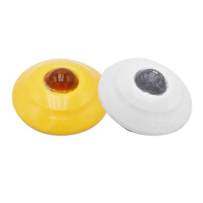 China LED Plastic Cat Eye Reflective Light Solar Road Stud Made Of High Visible PVC for sale