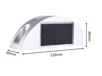 China Double Sides Cat Eyes Solar Road Stud Made Of Aluminium PC In Red Shade Design for sale