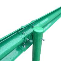 China Q235 Q345 Galvanized Steel Highway Guardrail Bracket with Customized Specifications for sale