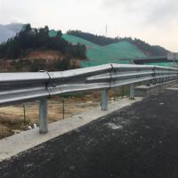 China Customized Zinc Coating AASHTO M180 Galvanized Steel Highway Guardrail for Roadway Safety for sale