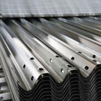China Highway Guardrail Roadway Safety Crash Barrier Hot Dip Galvanized With Zinc Coating for sale