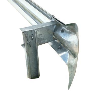 China Hot Dipped Galvanized Road Steel Guardrail With ISO9001 2000 Certification for sale