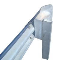 China Strong Hot Dip Galvanised Zinc Steel Guardrail U Channel Post and Spacer for Safety for sale