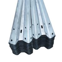 China Outdoor Security Hot Dipped Galvanized W Beam Highway Guardrail AASHTO M-180 Standard for sale