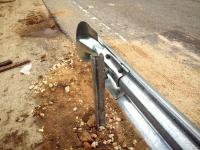 China Ezy-Guard Smart Highway Guardrail Post Standard AASHTO M-180 for Outdoor Security for sale