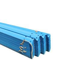 China Q235 Q345 Customized Color Galvanized Curved Beam Highway Guardrail for Roadway Safety for sale