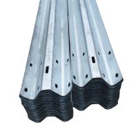 China Highway Guardrail Traffic Barrier with Hot Dipped Galvanized Steel W Beam/Thrie Beam for sale