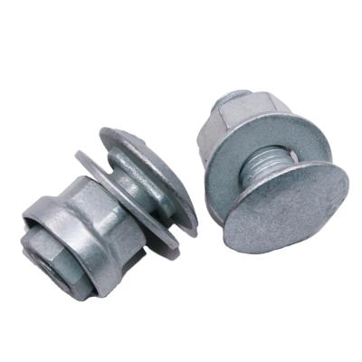 China High Grade Highway Guardrail Bolt And Nuts for Galvanized and Powder Coated Barrier for sale