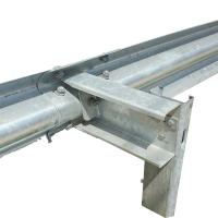 China Galvanized and Powder Coated Q235 Q345 Square Post for Traffic Barrier Distribution for sale