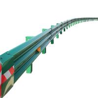 China Highway Guardrail Steel Guard Rail with AASHTO M-180 Standard and Galvanized Strength for sale