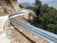 China Highway Guardrail Steel Guard Rail with AASHTO M-180 Standard and Galvanized Strength for sale