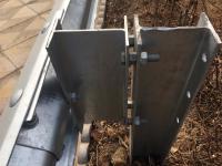 China Road Traffic Safe H Blocker Spacer for Highway Guardrail Long-lasting Protection for sale