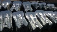 China Galvanized and Powder Coated Fishtail Terminal End for Anti-corrosion Traffic Barrier for sale