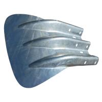 China Fishtail Terminal End Q235 Q345 Steel Guard Rail for Highway Guardrail Customized Size for sale