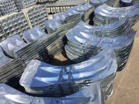 China Fishtail Terminal End Q235 Q345 Steel Guard Rail for Highway Guardrail Customized Size for sale
