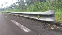 China Hot Dip Galvanized W Beam Fishtail Terminal End for Outdoor Security Highway Guardrail for sale