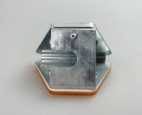 China Customized Shape Hot Dip Galvanised Highway Guardrail Reflector for Road Facilities for sale