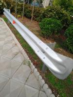 China Customized Size Galvanised Steel Fishtail Terminal End for Roadway Safety Performance for sale