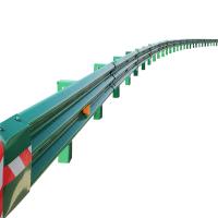 China Highway Guardrail W Beam Guardrail with Custom Color Hot Dip Galvanized Zinc Coating for sale