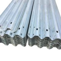China Customized Zinc Coating Q235 Q345 Highway Guardrail Traffic Barrier Rails Rail Guards for sale