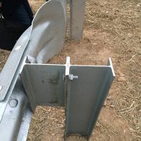 China ISO9001 2000 Certified Traffic Barrier H Post for Galvanized Steel Highway Guardrail for sale