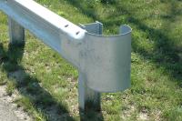 China ISO9001 2000 Certified Traffic Barrier H Post for Galvanized Steel Highway Guardrail for sale