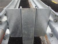 China Highway Guardrail U Post and Customized Spacer Steel Guardrail Posts for Q235 Q345 for sale