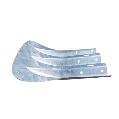 China Roadway Safety Galvanized Steel Fishtail Terminal End for Outdoor Protection Measures for sale