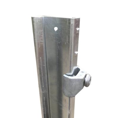 China Hot Dip Galvanized Steel Z Post for Highway Guardrail The Perfect Road Safety Solution for sale