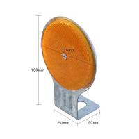 China Highway Guardrails with EN124 Standard and PVC Material with Road Marking Reflector for sale