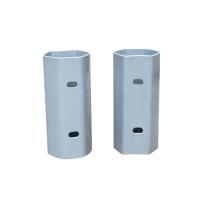 China Anti-Corrosion Road Traffic Safety Product Roadside Steel Guardrail Spacer Block for sale