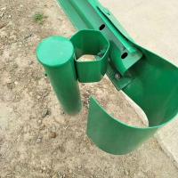 China Galvanized Guardrail Round Newel Post for People Safe Roadway Safety and Protection for sale