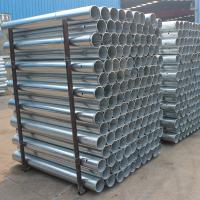 China Galvanized Guardrail Round Newel Post for People Safe Roadway Safety and Protection for sale
