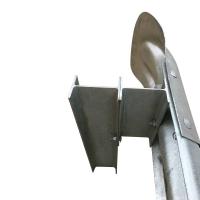China Standard AASHTO M-180 Hot Dip Galvanized H Steel Post Ideal for Outdoor Security Needs for sale