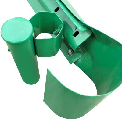 China Q235 Q345 Customized Size Safety Steel R Terminal End for Highway Guardrail End Wings for sale