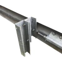 China Hot Galvanized Cold Rolled W Beam Guardrail Barrier with 550-600g/m2 Zinc Coating for sale