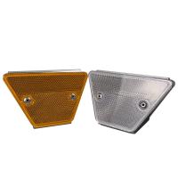 China Road Side LED Light Plastic Reflector with Customized Color and Hot-dipped Galvanized for sale