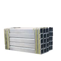 China Q235 Q345 Galvanized Square Pipe Metal Fence Post for Roadway Safety Construction for sale