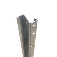 China Outdoor Security Hot Dipped Galvanized Corrugated Beam Steel Highway Guardrail Z Post for sale
