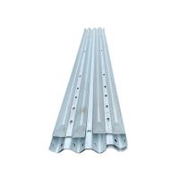 China Galvanized Powder Coated Highway Metal Barrier Road Safety Guardrail Customized Color for sale