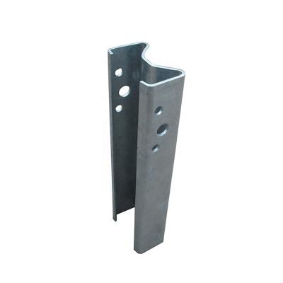 China Highway Guardrail Post Hot Dipped Galvanized Sigma Post for Highway Barrier System for sale