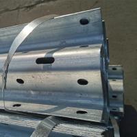 China Galvanized and Powder Coated Bending Guardrail for Road Safety in Customized Color for sale