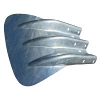 China Straight Barrier Stainless Steel Bending Guardrail with Anti-corrosion Fishtail End for sale