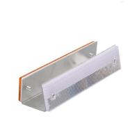 China Yellow Aluminium Guardrail V Type Plastic Road Reflectors for Road Safety Maintenance for sale