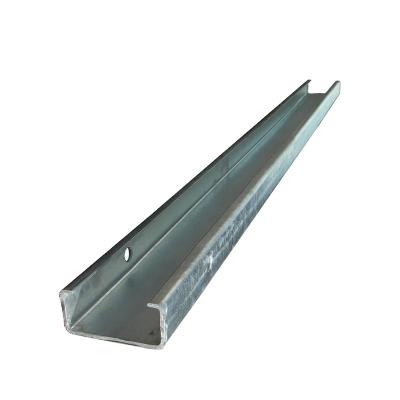 China Roadway Safety Hot Dip Galvanized Steel Guardrail Crash Barrier C Post for Protection for sale