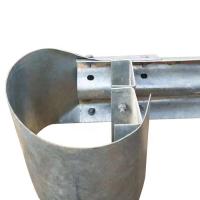 China Q235 Q345 Traffic Barrier Fishtail Terminal Round End with ISO9001 2008 Certificate for sale