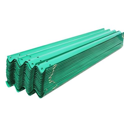 China Highway Guardrail Hot Dip Galvanized Q235 Q345 W Beam for Roadway Safety Customized for sale