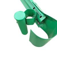 China Traffic Safety Fitting Steel Round End for Crowd Control Barrier Fence on Expressway for sale