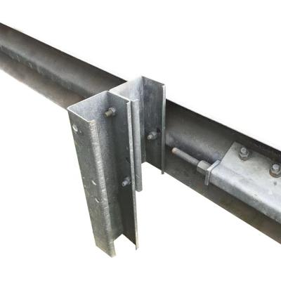 China Anti-corrosion C Post for Roadway Safety on Hot Dip Galvanized Highway Guardrail Steel for sale